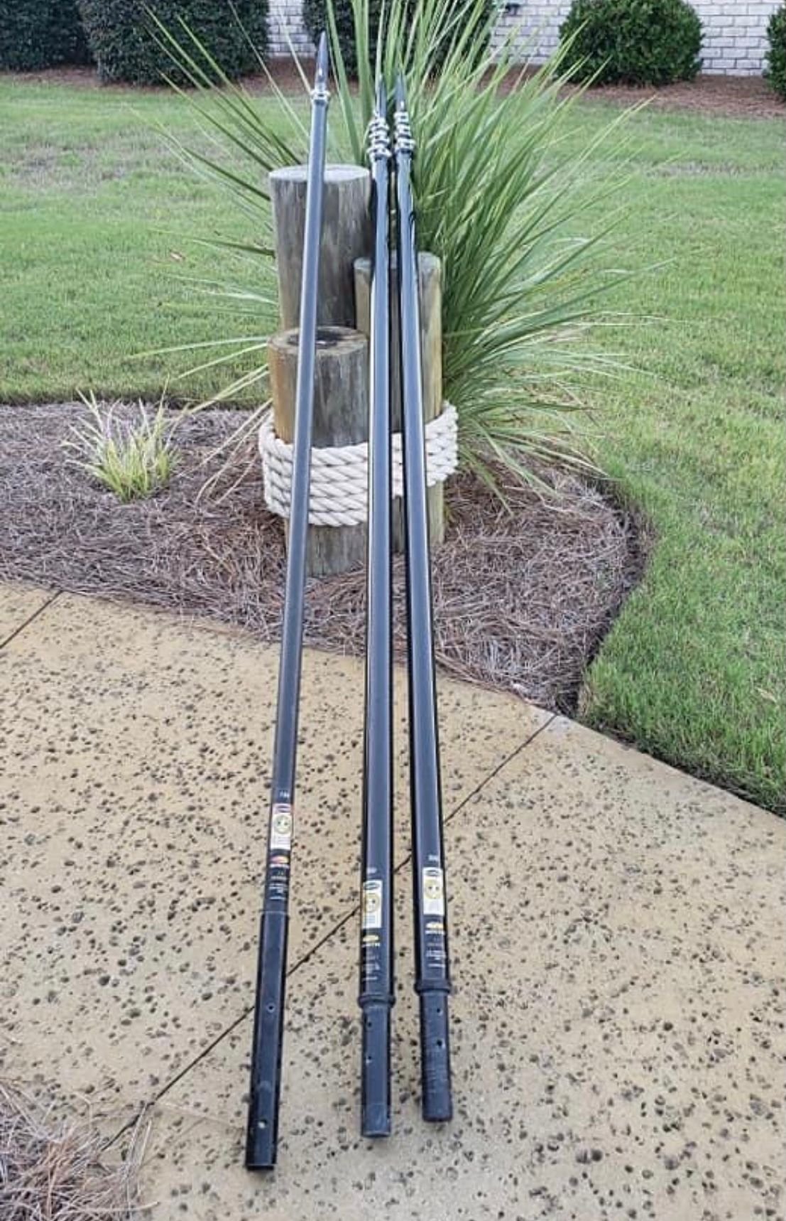 Carbon fiber smith 22ft outriggers gen 2 with center rigger 1st gen ...