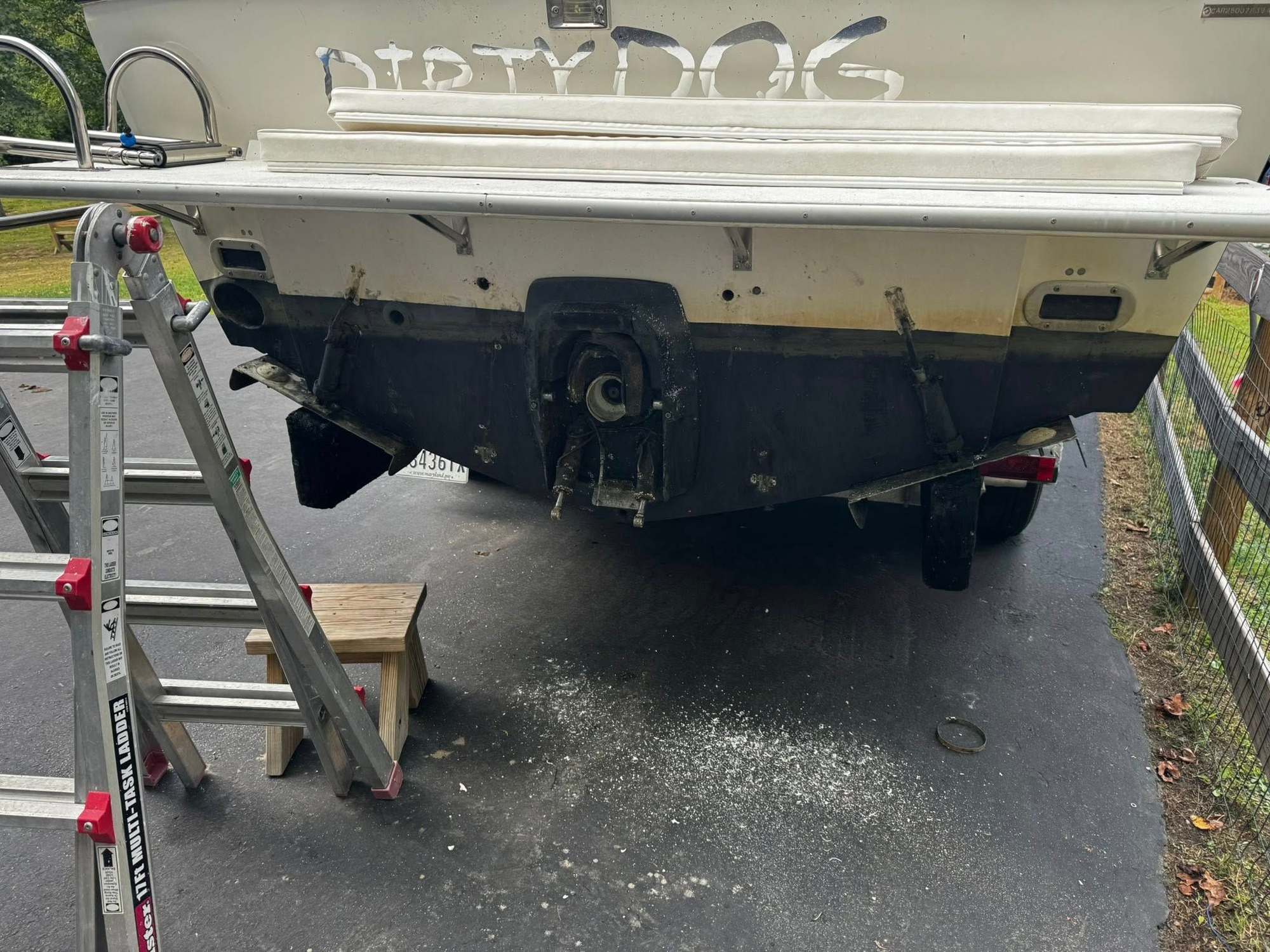 Build Thread - 1994 Carolina Classic 25 Outboard Conversion - The Hull ...