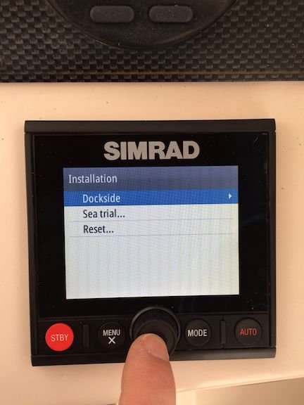 Simrad AP44 Medium Pack - Unboxing, Installation, Commissioning ...
